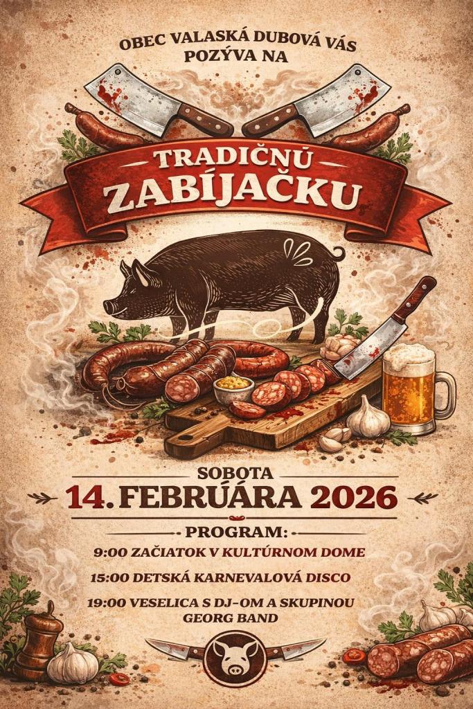 TRADIČNÁ ZABÍJAČKA VO VALASKEJ DUBOVEJ - Oficiálna stránka obce Valaská ...